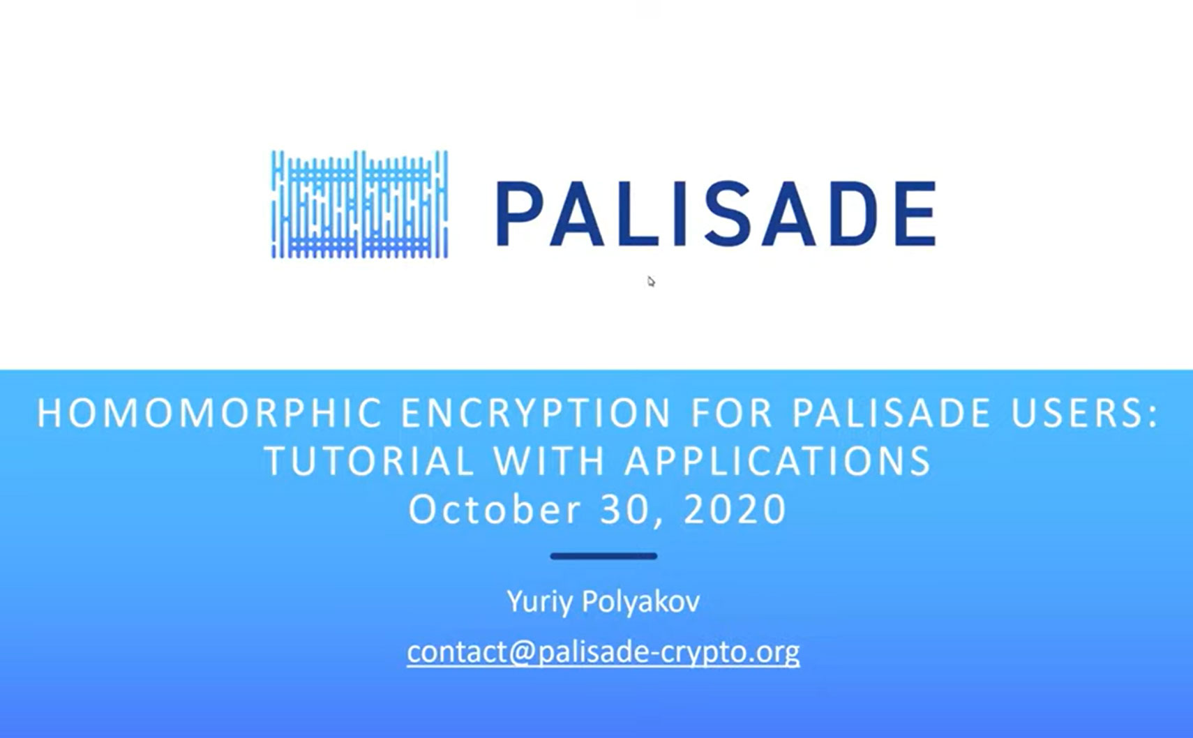 Webinars – OpenFHE.org